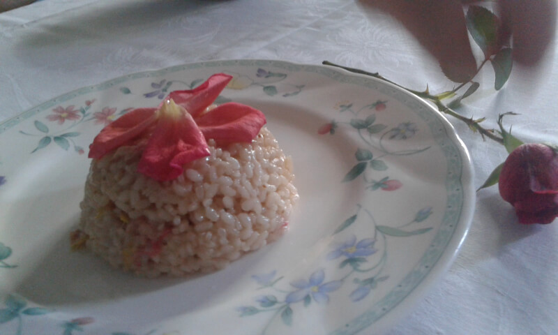 Ricetta Risotto Alle Rose - Cuor di Cucina